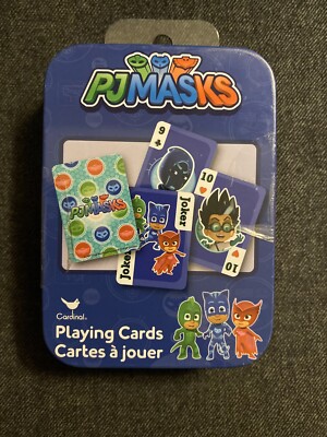 PJ Masks playing cards in collector tin New Sealed | eBay