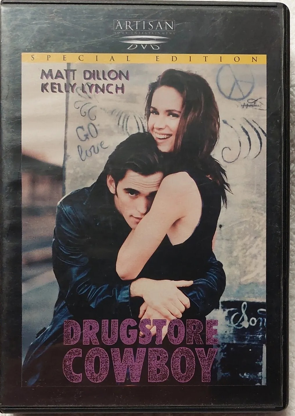 Drugstore Cowboy 1989 (1999 Artisan DVD, R Gus Van Sant) Matt Dillon ...