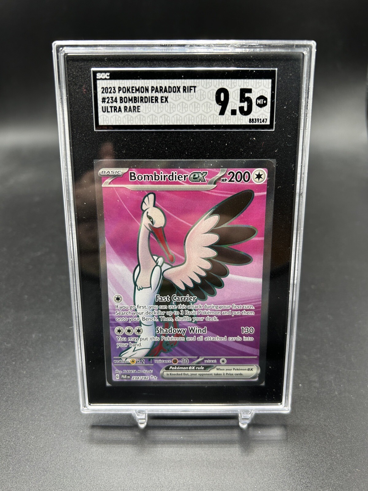 Pokémon TCG Bombirdier EX Paradox Rift 234/182 Holo Ultra Rare for sale ...