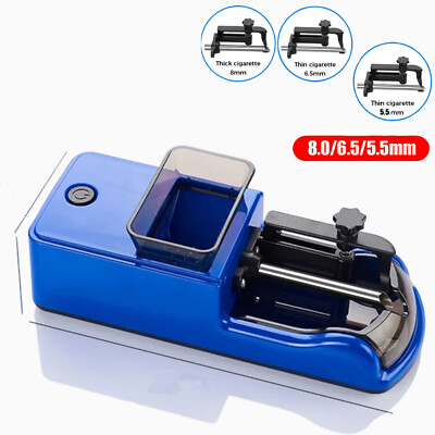 3 SizeElectric Ultra Slim Cigarette Rolling Machine Tube Automatic ...