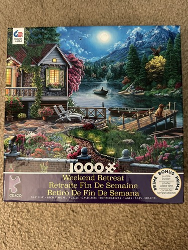 Ceaco - Weekend Retreat Collection - Lakehouse - 1000 Piece Jigsaw ...