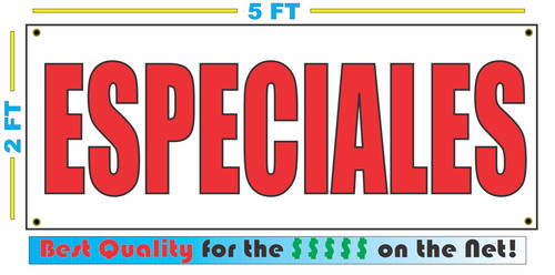 ESPECIALES Banner Sign NEW Larger Size Best Quality for the $$$ | eBay