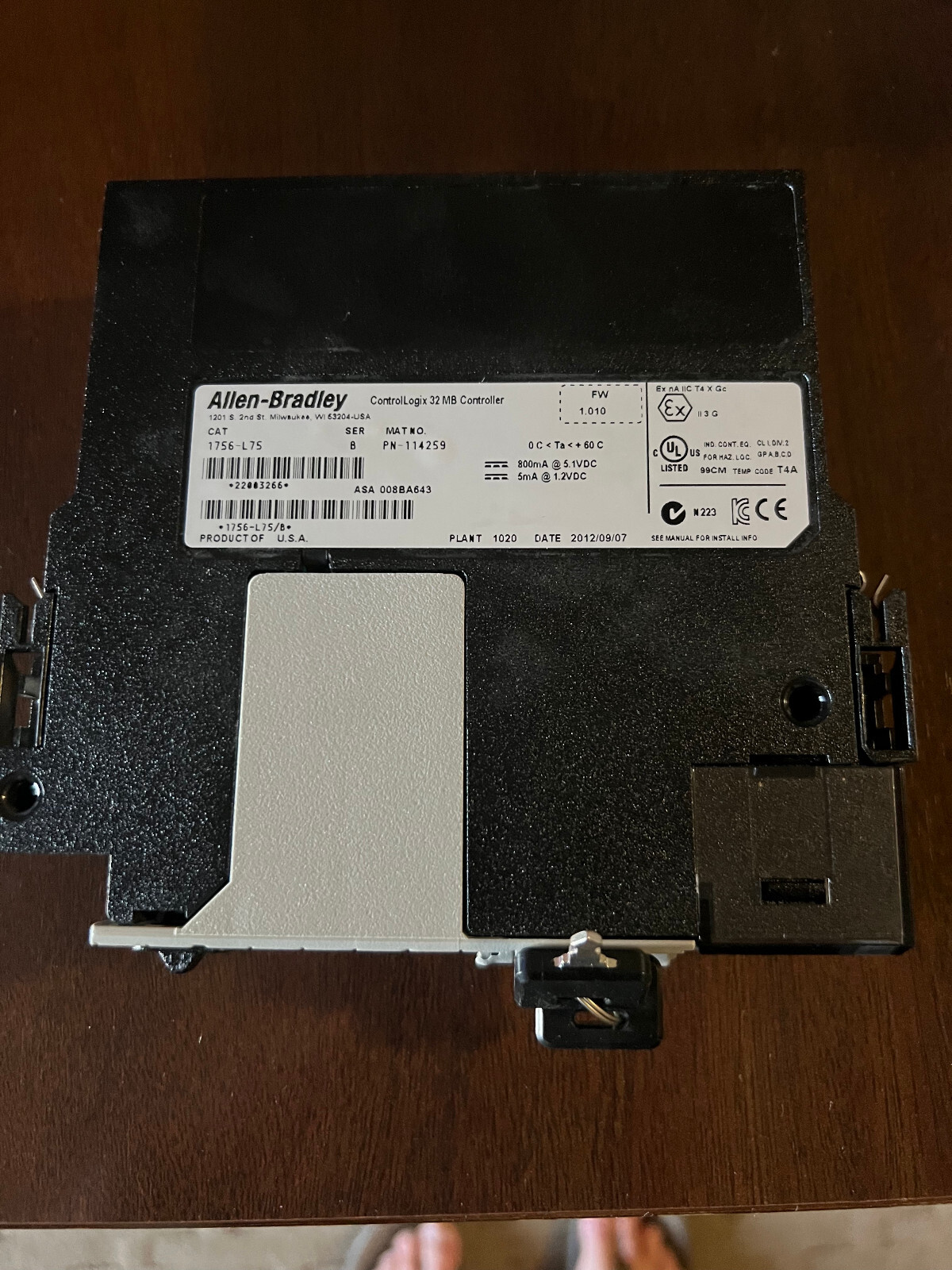 Allen-Bradley 1756-L75 ControlLogix Controller 612598876051| eBay