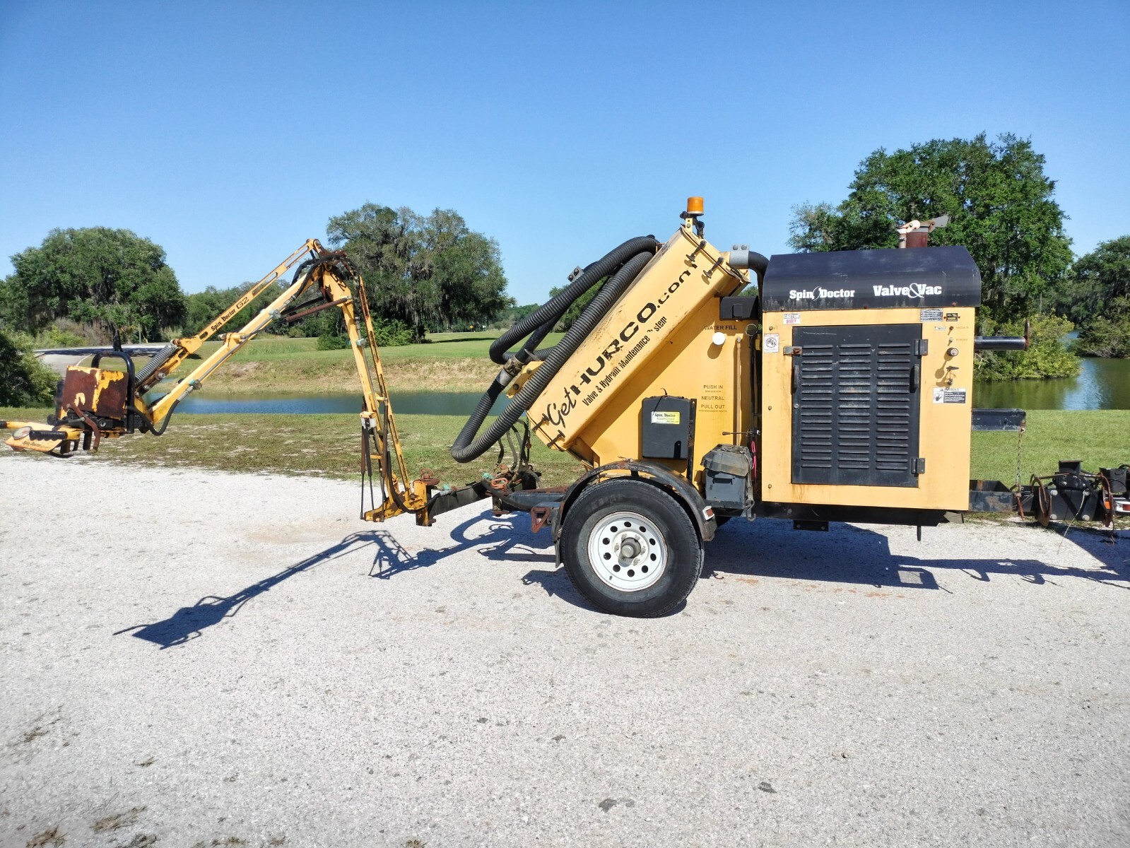 Hurco Spin Doctor Valve & Vac System Valve & Hydrant Maintenance System ...