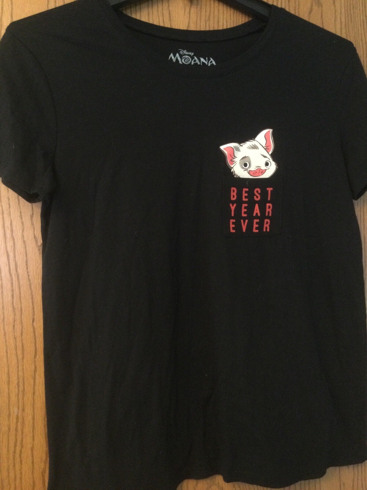 Moana - “ Best Year Ever” - Black Shirt - Ladies - Fr… - Gem