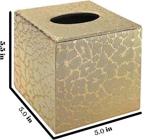 Tissue Box Cover,Tissue Box Cover Square,Gold Tissue Box Cover,Tissue ...