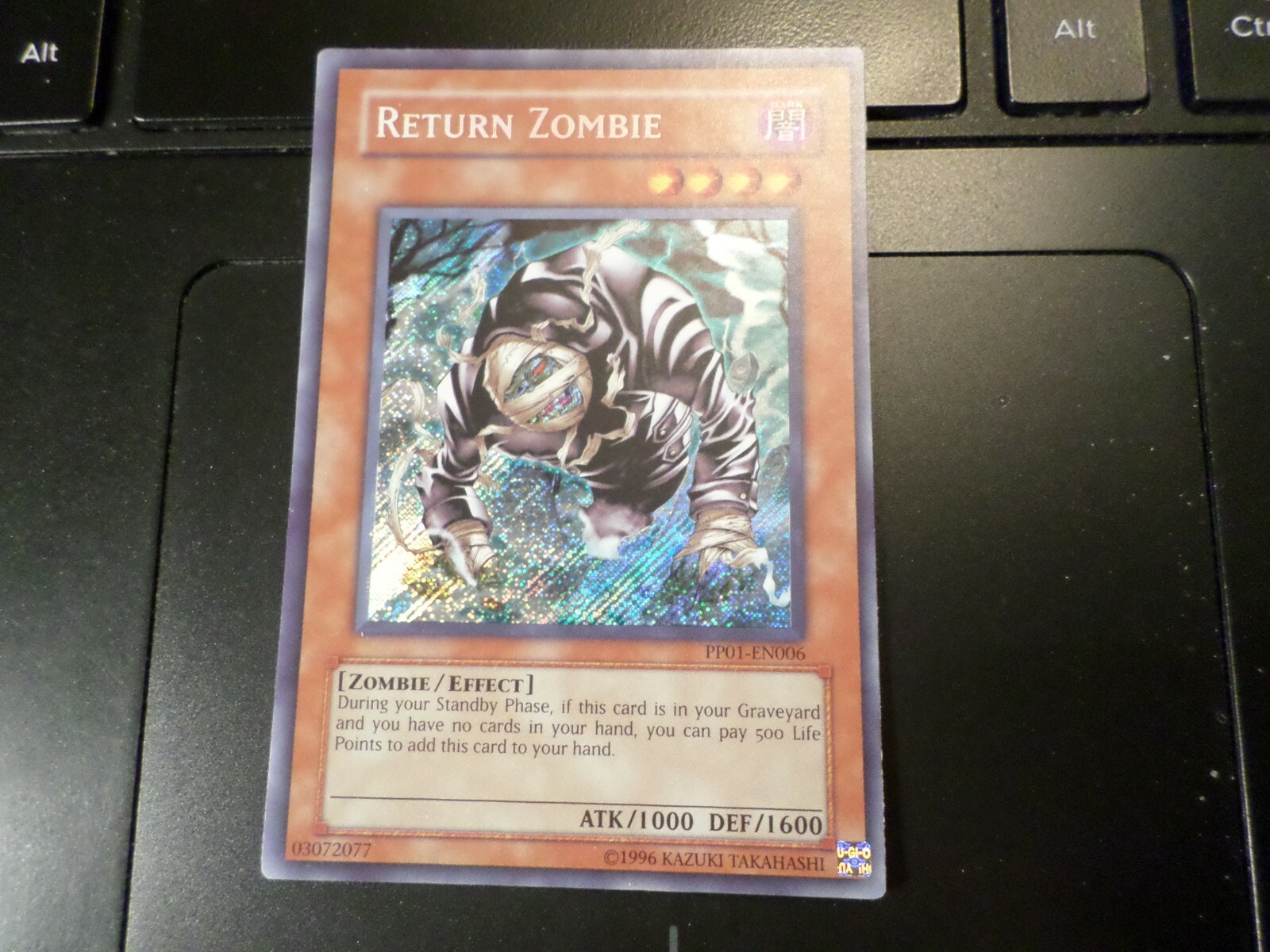PT11 YUGIOH RETURN ZOMBIE PP01-EN006 SECRET RARE NM | eBay