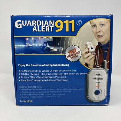 Logicmark Guardian Alert 911 Model 30911 Emergency System | eBay