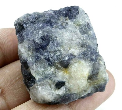 160 Ct Natural Unheated Blue Iolite Certified Loose Gemstone Tanzania ...