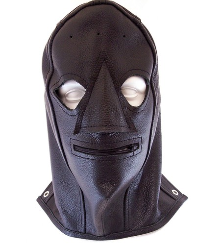 EXECUTIONER FACE GIMP MASK HOODS COS PLAY COSTUME HANGMANS GENUINE SOFT ...