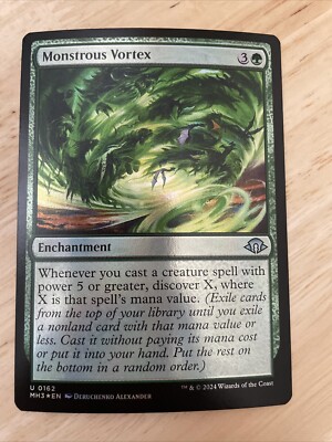 MTG Monstrous Vortex Modern Horizons 3 #0162 FOIL Uncommon MH3 NM/M | eBay