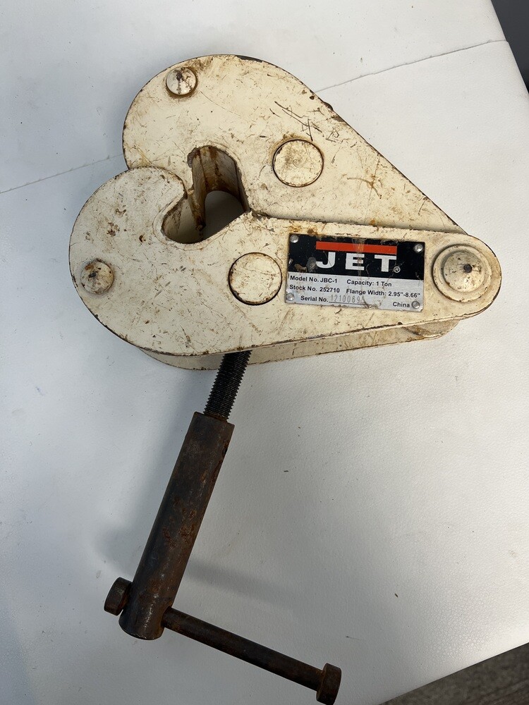 JET BEAM CLAMP #JBC-1 / 1-Ton in for sale online | eBay