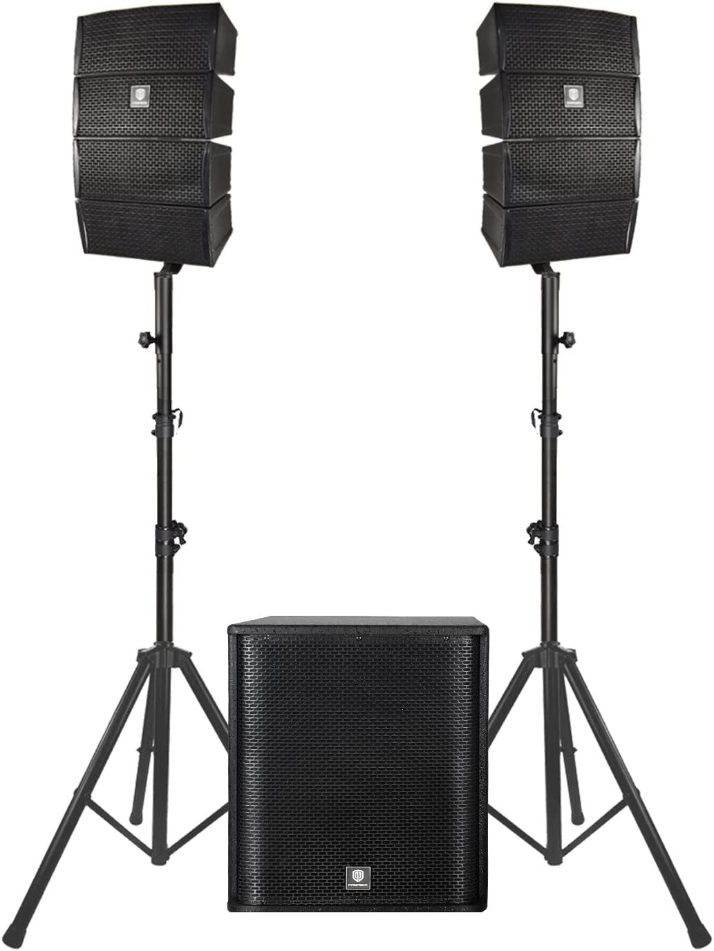 PRORECK Club 3500 15 inch subwoofer 3000W DJ Powered PA Array Speaker ...
