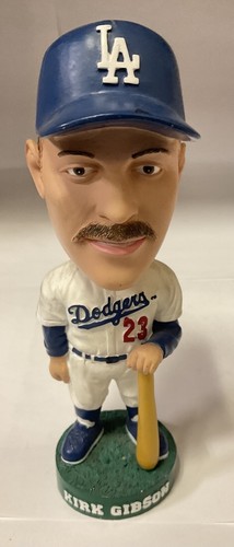 Kirk Gibson LA DODGERS 2001 Bobblehead MLB BASEBALL EXCLUSIVE NO BOX | eBay