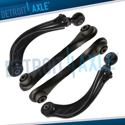 4pc Rear Upper Adjustable and Lower Forward Control Arms for 2013-17 ...