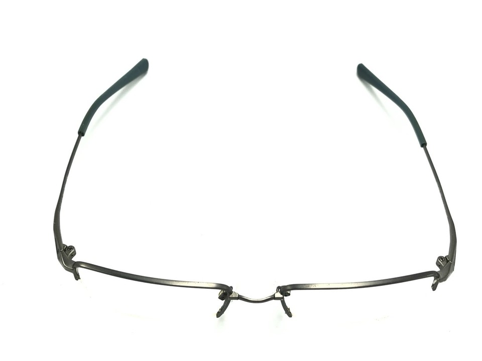 NIKE FLEXON 4236 029 Gunmetal Half Rimless Metal Eyeglasses Frames 53 ...