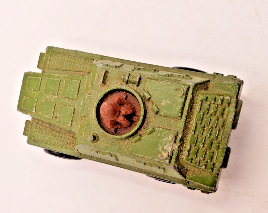 4 MATCHBOX Military vehicles 2 stoats, carrier and weasel 1970's ...