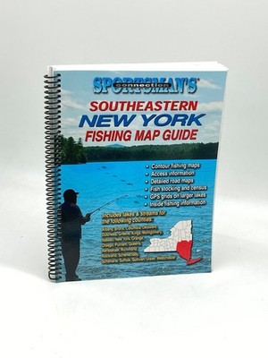 Southeastern New York Fishing Map Guide | eBay