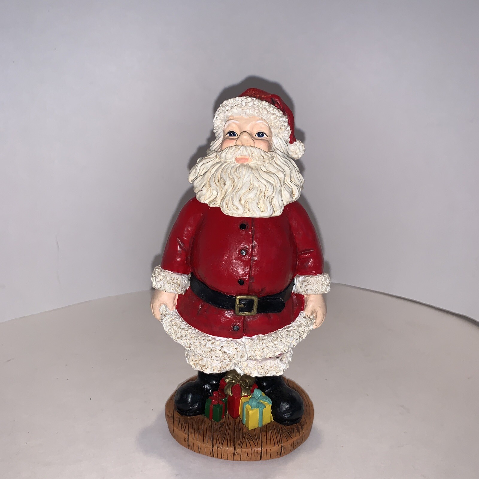 SANTA CLAUS BOBBLE HEAD 2001 DETAILED HAND SCULPTED FIGURINE 7" | eBay