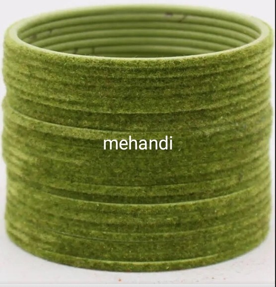 24 Velvet metal bangles for all occasion - Good Quality Bangles | eBay