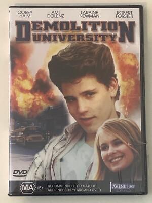DVD - DEMOLITION UNIVERSITY / Corey Haim / NEW & SEALED / ALL Regions ...