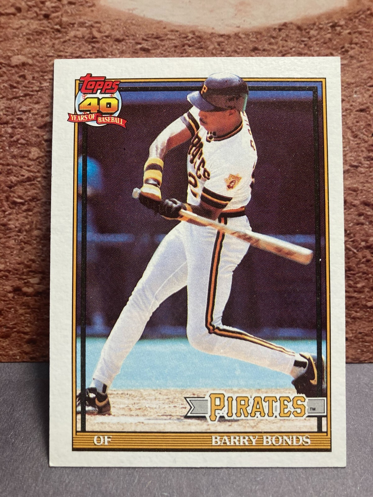 1991 Topps #570 Barry Bonds Baseball Card Pittsburgh Pirates MLB Raw | eBay