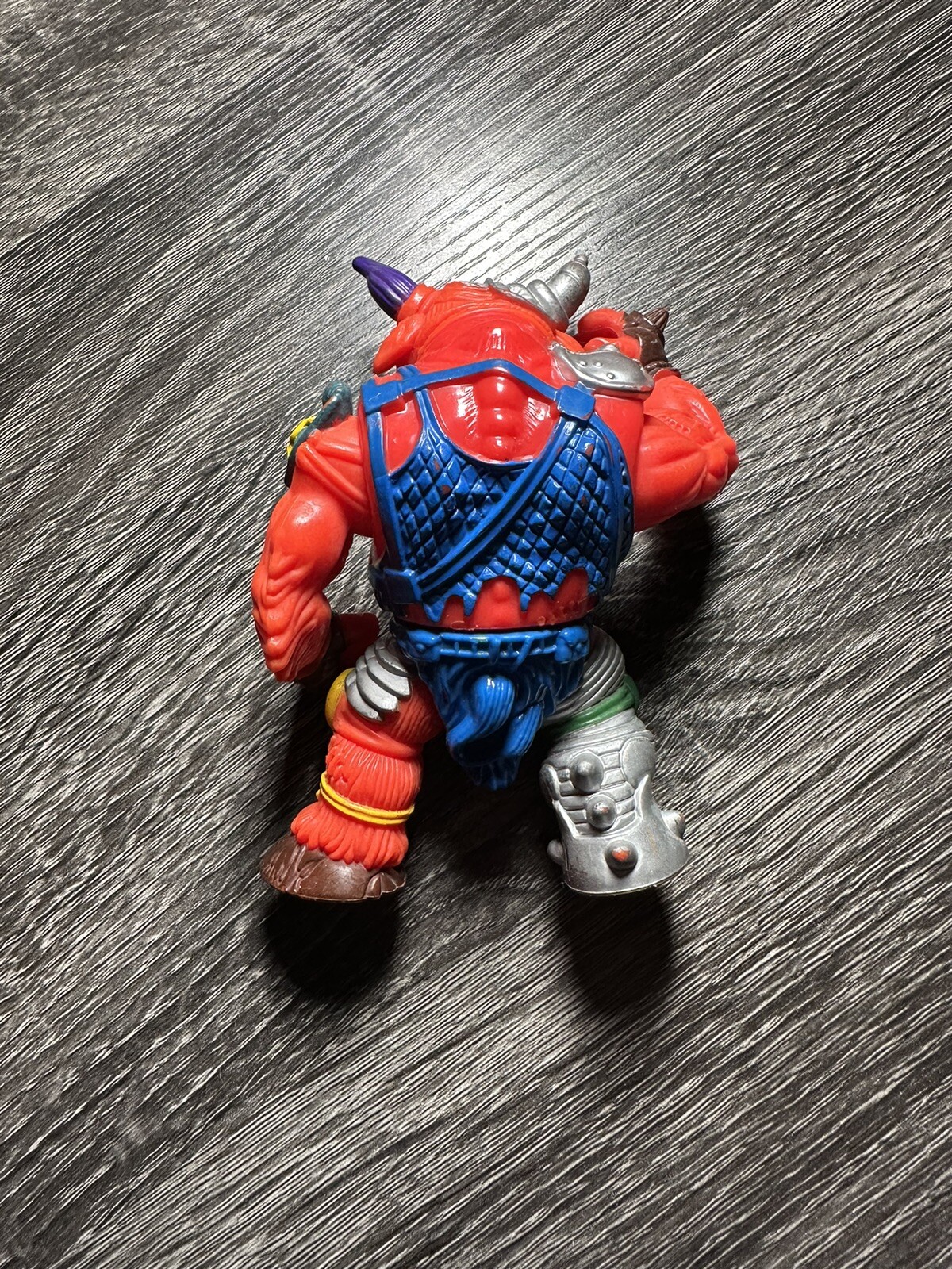 Groundchuck Red Bull Action Figure 1991 Vintage Playmates Mirage ...