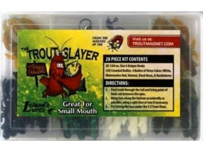 Trout Slayer 28 Piece Assortment Kit Trout Magnet Fast Free Shipping | eBay