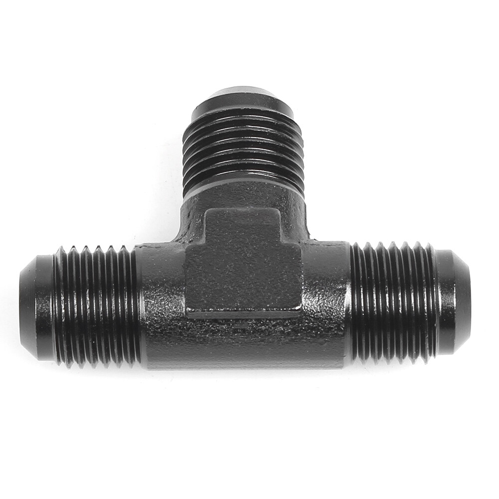AN4 AN6 AN8 AN10 AN12 Male to 2x AN Male 3-Way Tee T-Piece Fitting ...