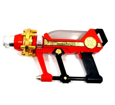 Bandai Red Power Rangers Zeo Cannon Blaster Gun Vintage 1996 With ...