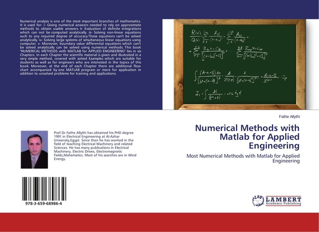 Numerical Methods With Matlab For Applied Engineering von Fathe Allythi ...