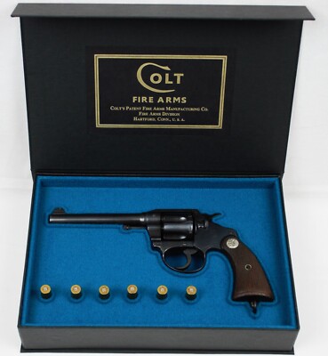 REVOLVER PRESENTATION CUSTOM DISPLAY CASE BOX for COLT POLICE POSITIVE ...