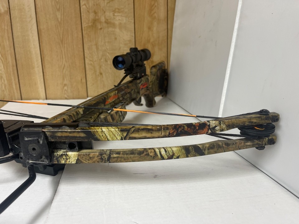 Wicked Ridge Warrior HL Hunting Crossbow Ten Point Camo with Scope | eBay
