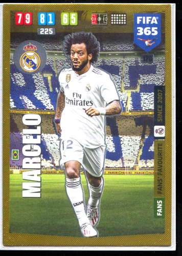 Marcelo 2020 Fifa 365 Adrenalyn Panini Fans Sports Soccer Card 120 | eBay