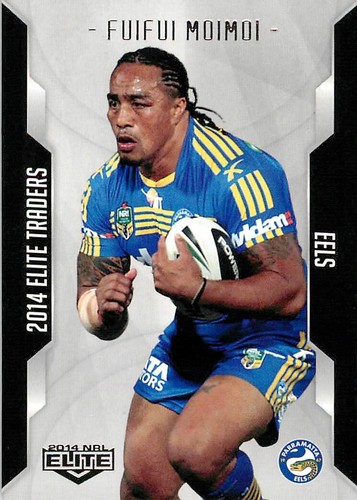 2014 PARRAMATTA EELS NRL Card FUIFUI MOIMOI Elite | eBay Australia