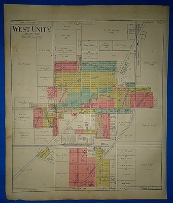 Reproductions - Map Genealogy Atlas Poster History