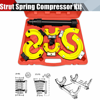 Coil Spring Strut Compressor Clamp Shock Absorber Suspension Tool Wide ...