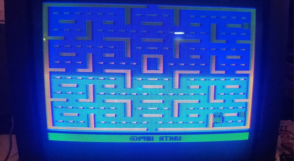 ATARI 2600 Sears Tele-Games Video Arcade Console Bundle WORKS Case And ...