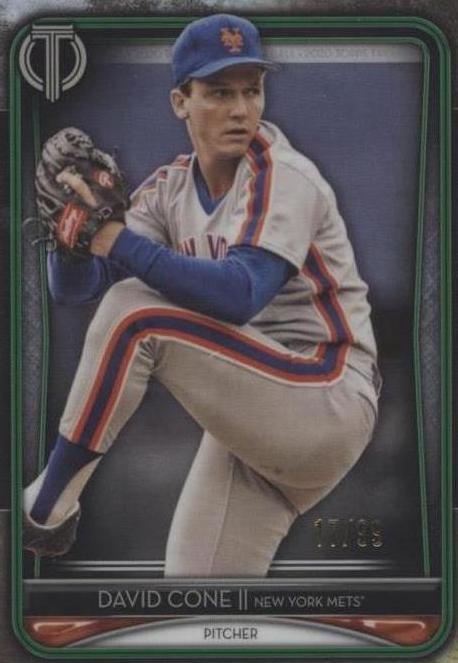 2020 Topps Tribute - David Cone #7 Green /99 for sale online | eBay