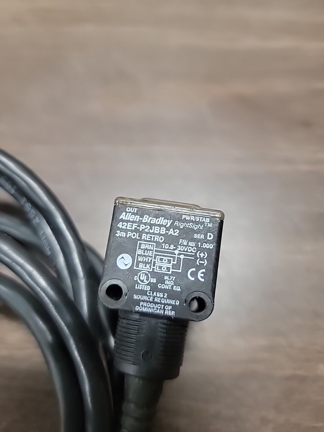 ALLEN BRADLEY 42EF-P2JBB-A2 SER D SENSOR | eBay