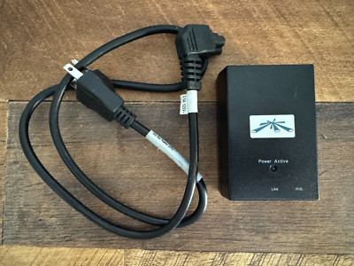 Ubiquiti Networks Carrier PoE Gigabit Adapter 48VDC 0.5A UBI-POE-48-5G ...