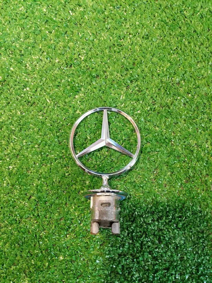 OEM Mercedes-Benz Front Hood Ornament Mounted Star Logo Badge Emblem | eBay