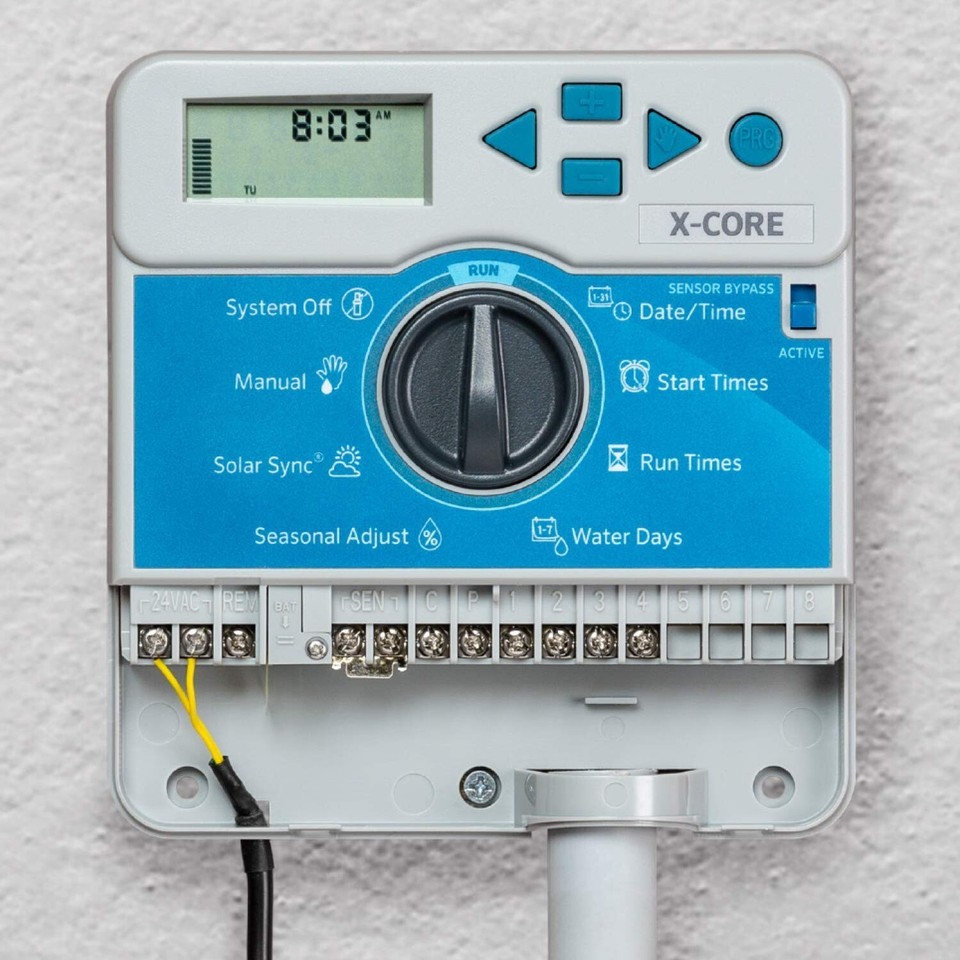 Hunter Sprinkler XC400I X-Core 4-Station Indoor Irrigation Controller ...