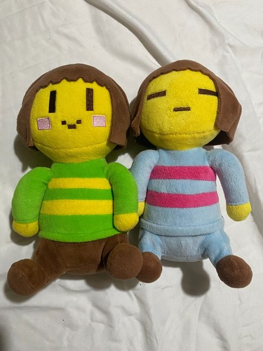 Set Of 2 Mexican Undertale Frisk And Chara Plush 8” Bootleg Made In ...