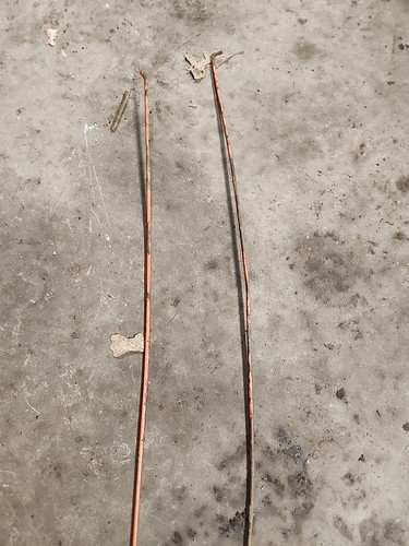 Allis Chalmers WD AC tractor Styled starter & choke pull rods rod | eBay