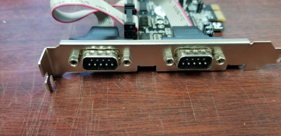 StarTech 4-Port RS-232 DB-9 PCI Express Serial Adapter Card PEX4S553 | eBay
