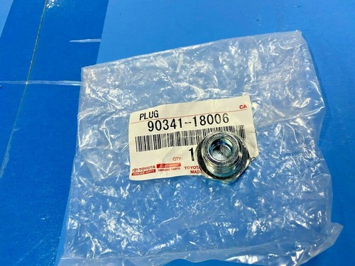 Genuine Toyota Parts - Plug, Straight Screw (90341-A0002) Small, SILVER ...