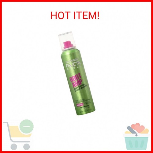 Garnier Fructis Style Root Amp Lifting Spray Mousse, Extreme Hold, 5.0 ...