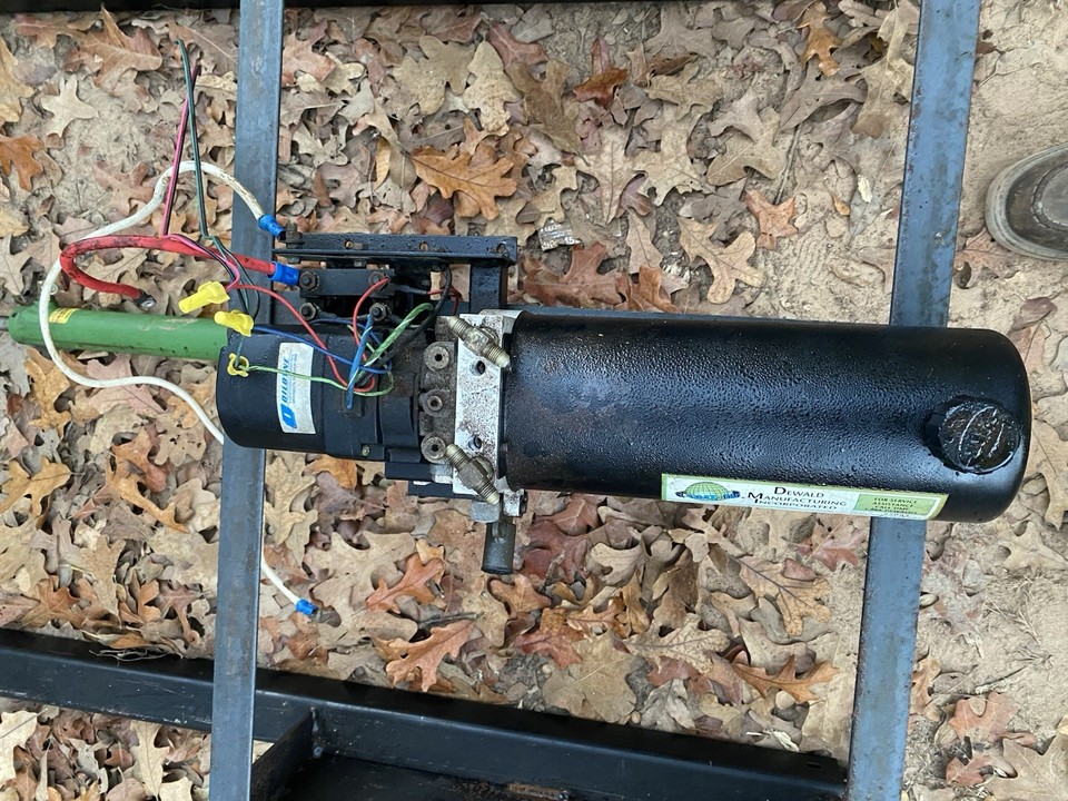 Dewald Fluid Power - Slide Out RV Hydraulic Motor Pump Tank Assembly | eBay