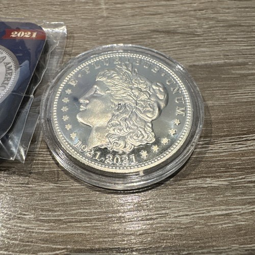 2021 / MORGAN DOLLAR - CENTENNIAL 1-OUNCE NICKEL SILVER COMMEMORATIVE ROUND/MINT | eBay
